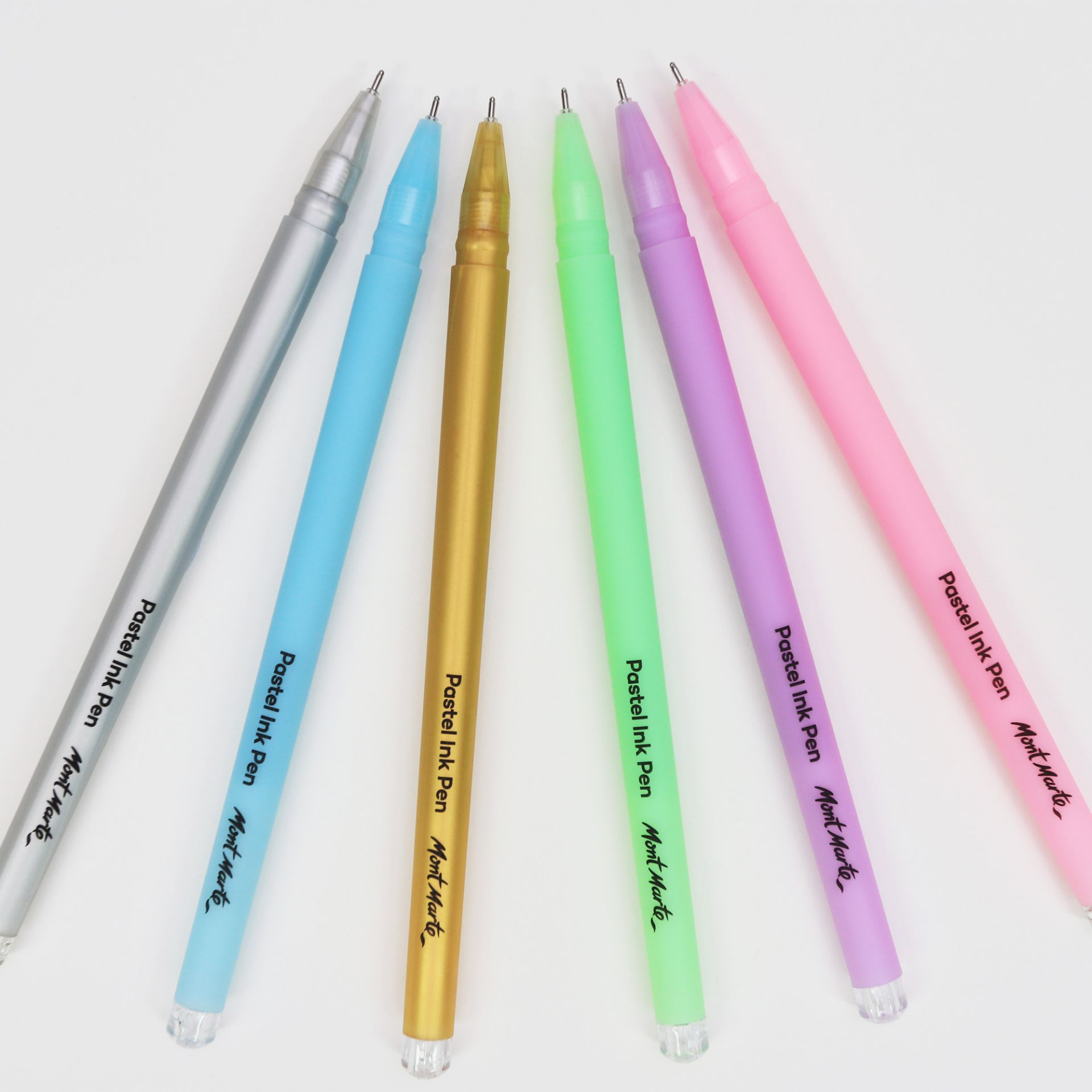 Mont Marte Pastel Ink Pens Fine Tip 6pc | Nextra Dianella