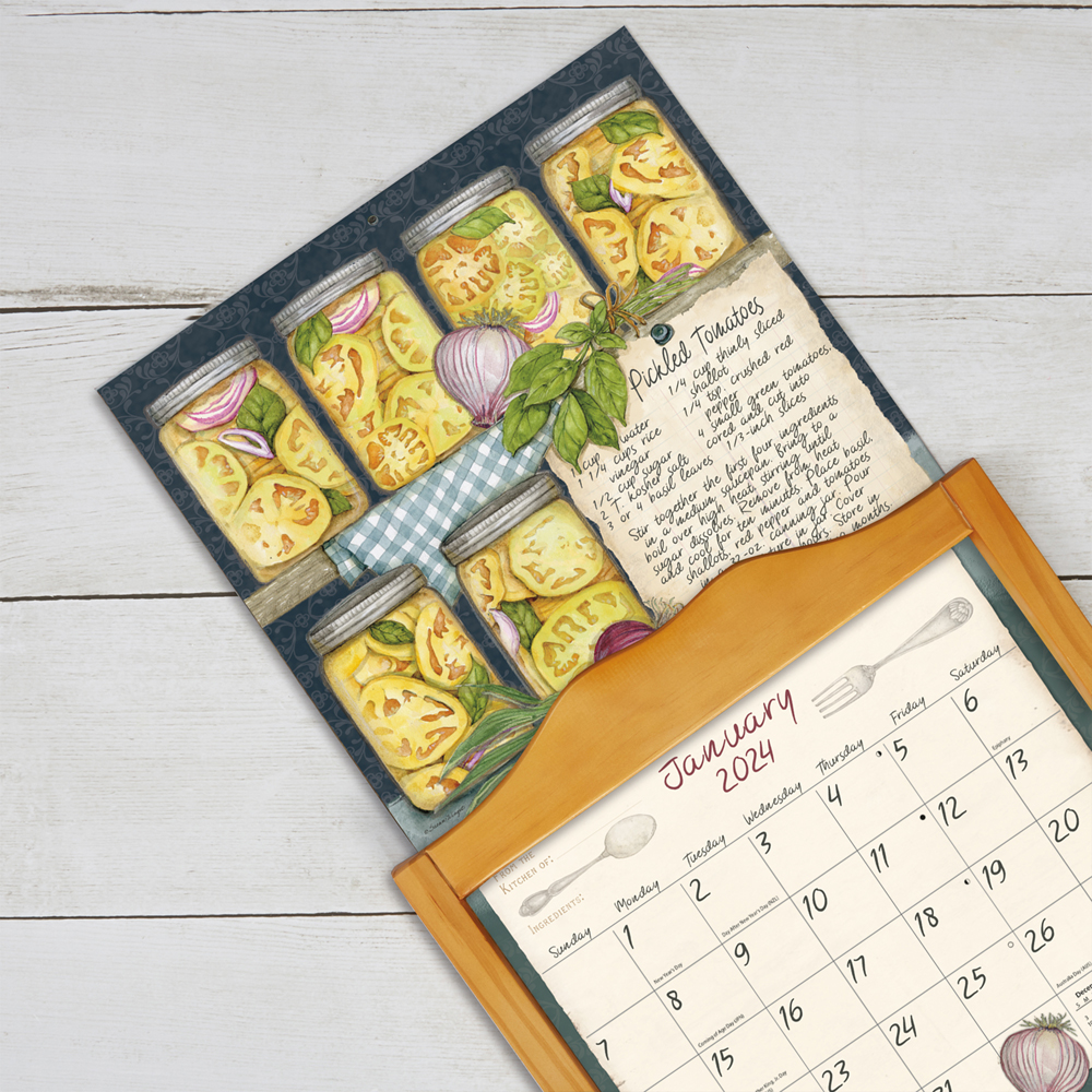 Lang Wall Calendar 2024 American Kitchen | Nextra Dianella