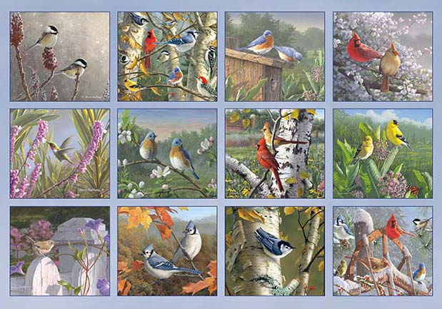 Songbirds 2025 LANG Songbirds 2026 Wall Calendar - Susan Bourdet Bird ...