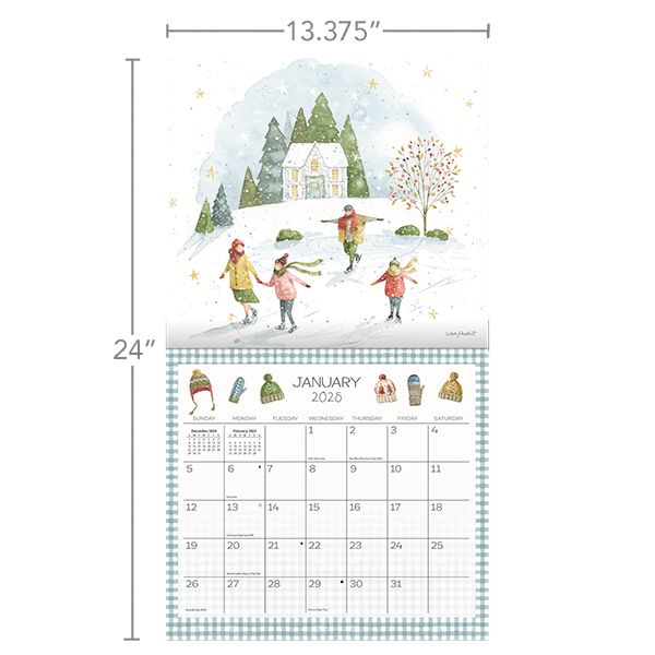 Lang Calendar 2025 Blissful Moments by Lisa Audit | Nextra Dianella