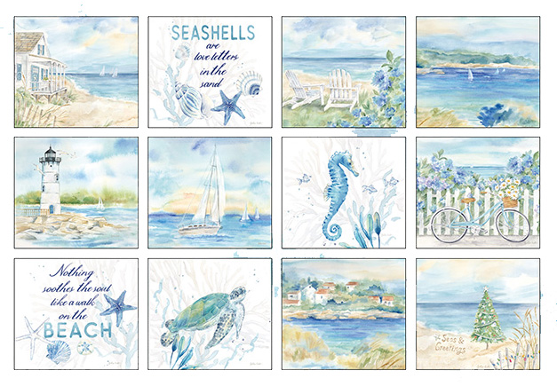 Legacy Calendar 2025 Seaside By Cynthia Coulter | Nextra Dianella