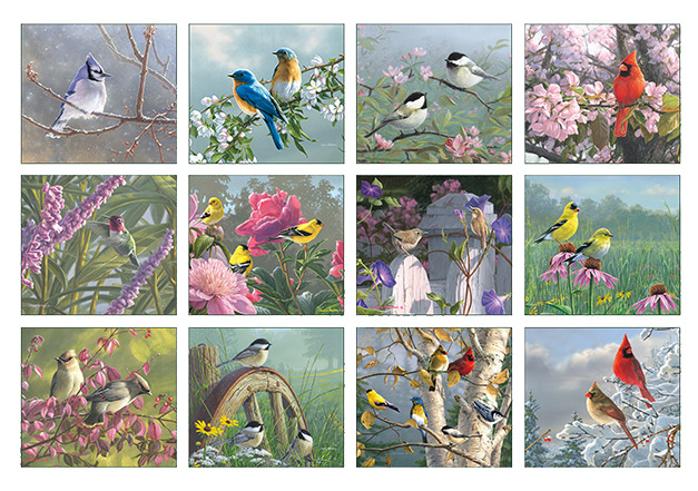 Legacy Calendar 2025 Songbirds By Hautman Brothers | Nextra Dianella