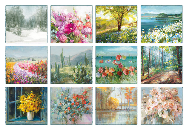 Legacy Calendar 2025 Tranquility By Danhui Nai | Nextra Dianella